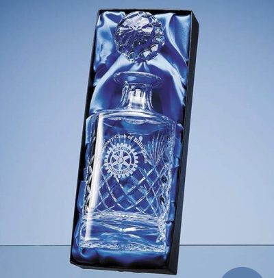 Satin Lined Presentation Box For Square Spirit Decanter | Helen Cooper